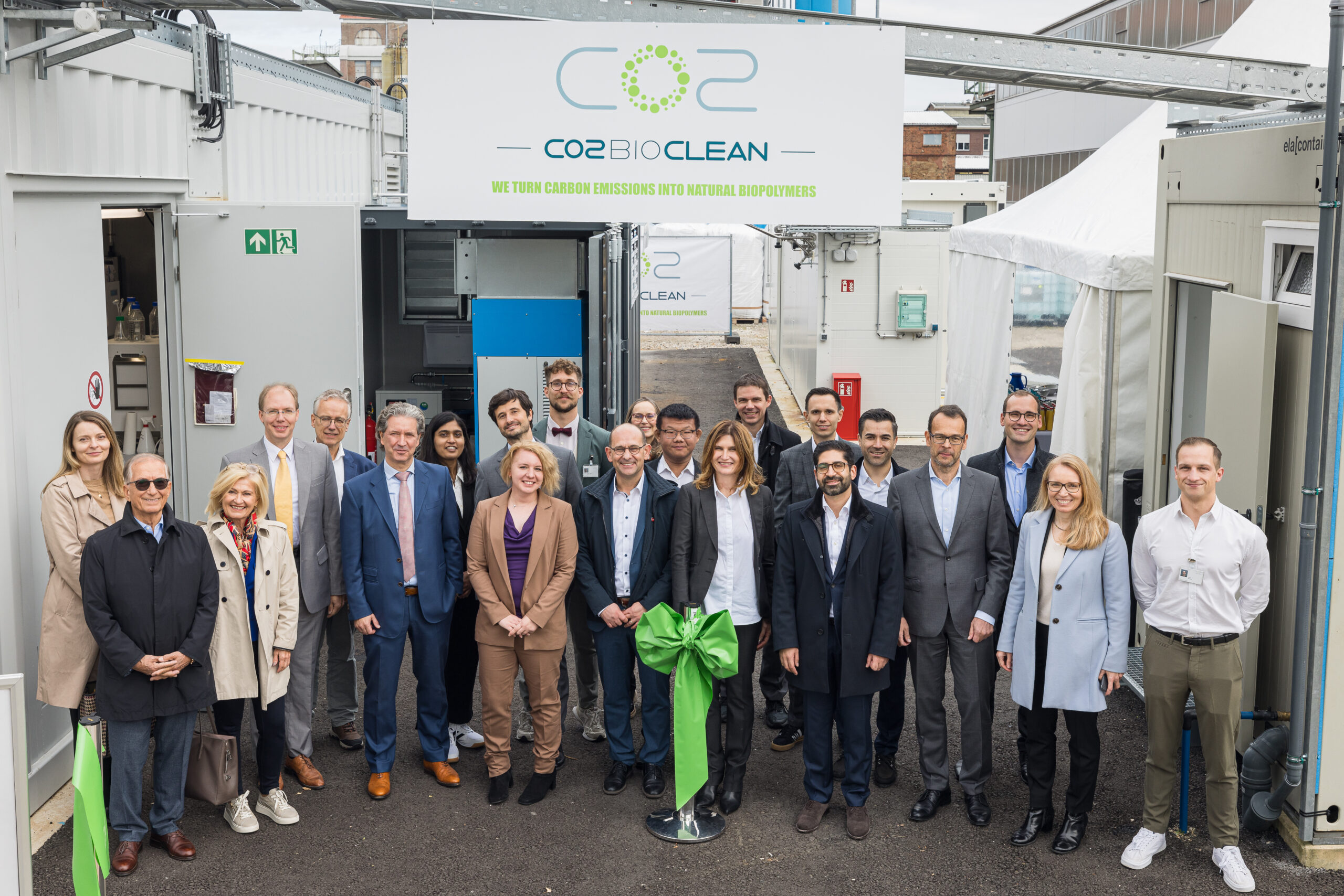 Pilot plant anniversary - CO2BioClean